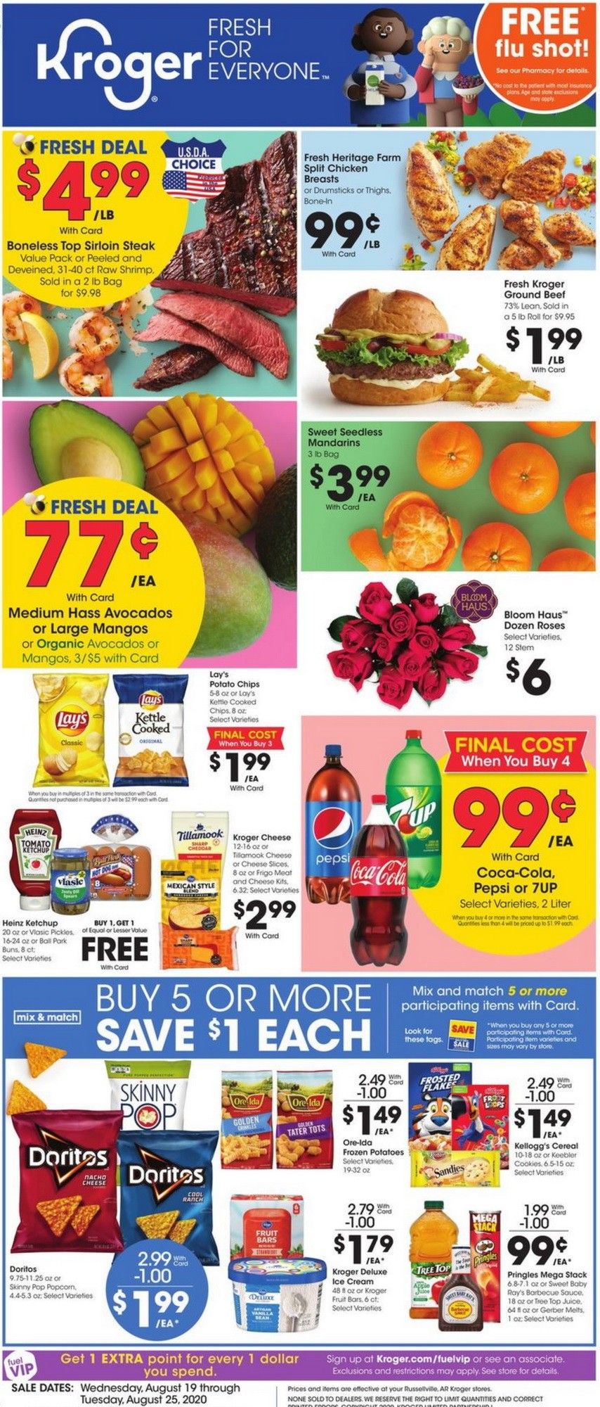 Kroger Weekly Ad Aug 19 – Aug 25, 2020