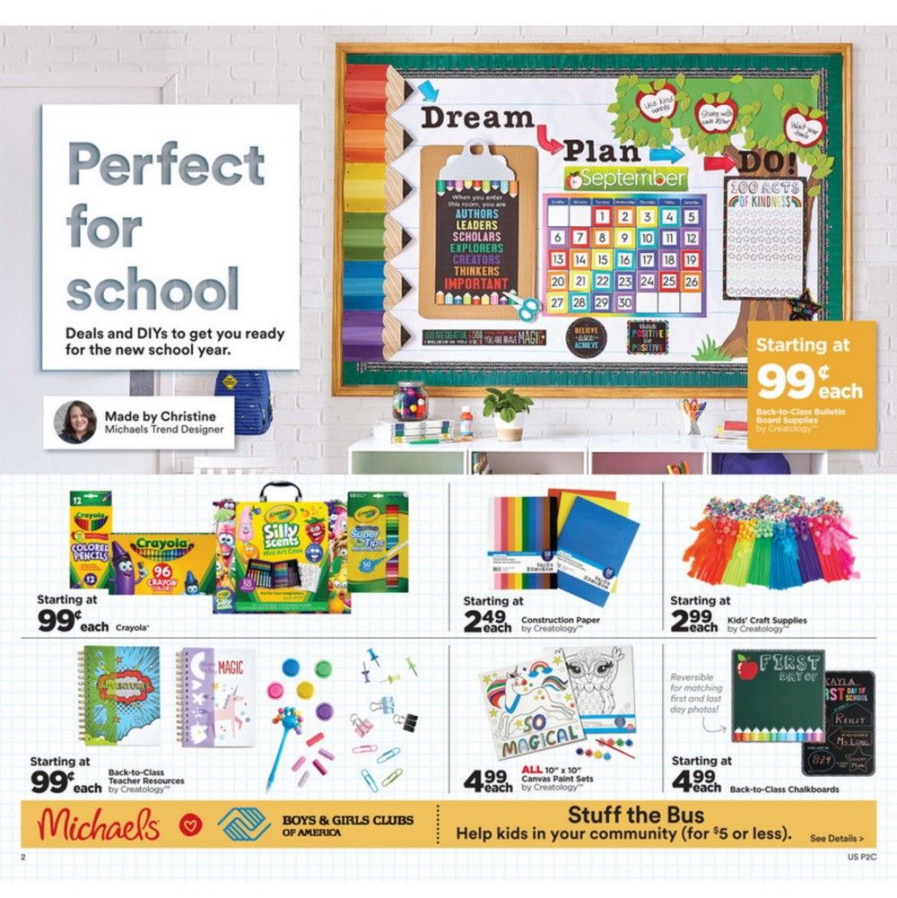 Michaels Weekly Ad Aug 02 – Aug 08, 2020