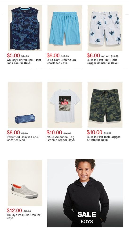 Old Navy Weekly Ad Aug 17 – Aug 24, 2020