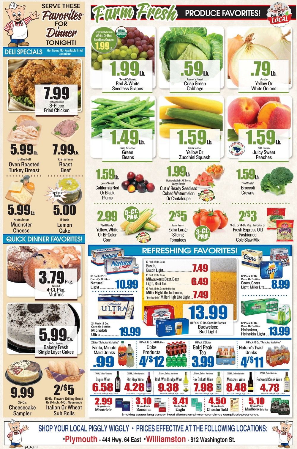 Piggly Wiggly Weekly Ad Aug 12 – Aug 18, 2020