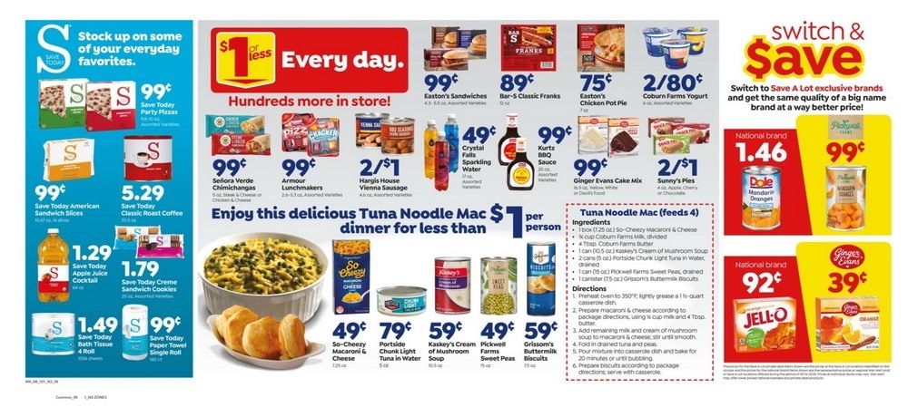 Save A Lot Weekly Ad Aug 19 – Aug 25, 2020