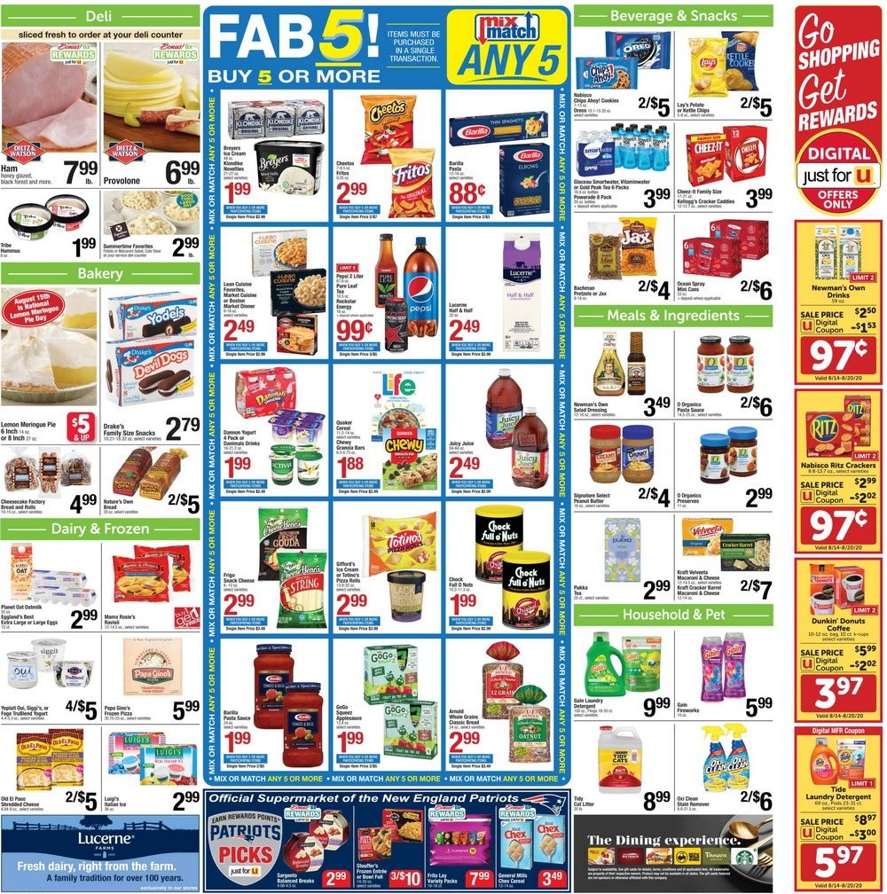 Shaw's Weekly Ad Aug 14 – Aug 20, 2020