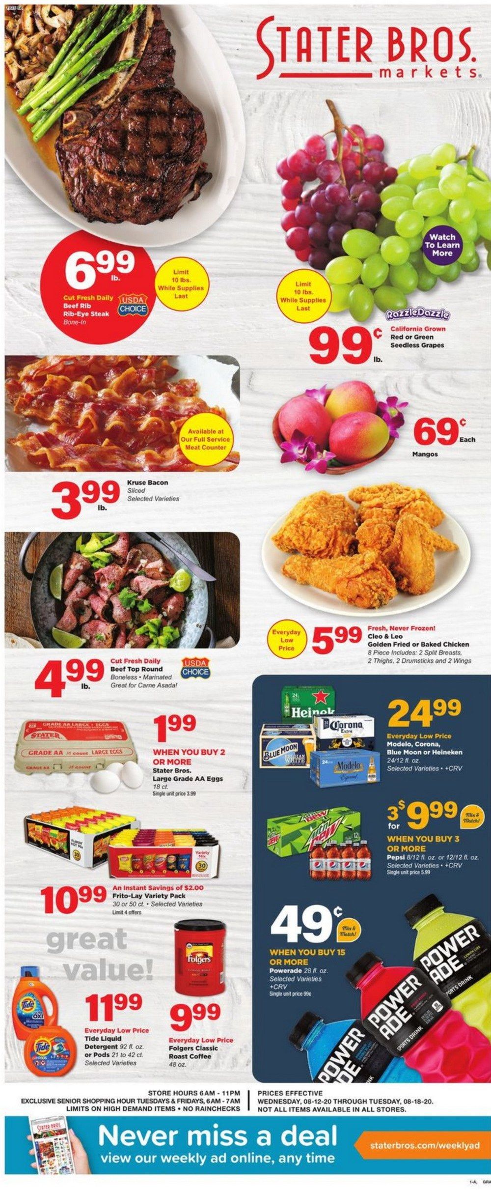 Stater Bros Weekly Ad Aug 12 – Aug 18, 2020