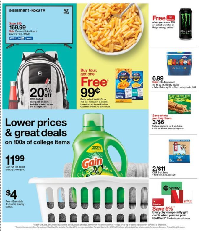 Target Weekly Ad Aug 16 – Aug 22, 2020