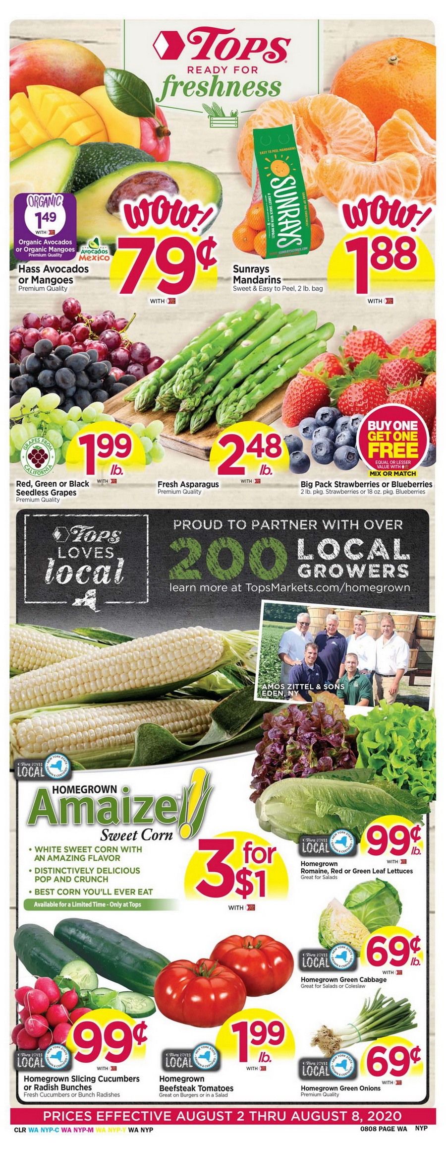 Tops Weekly Circular Aug 02– Aug 08, 2020