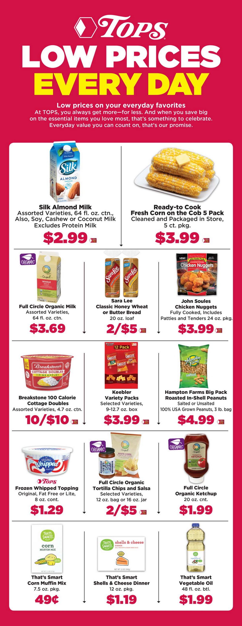 Tops Weekly Circular Aug 23– Aug 29, 2020