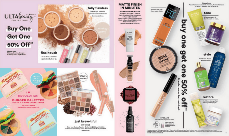 Ulta Beauty Weekly Ad Aug 23 – Aug 29, 2020