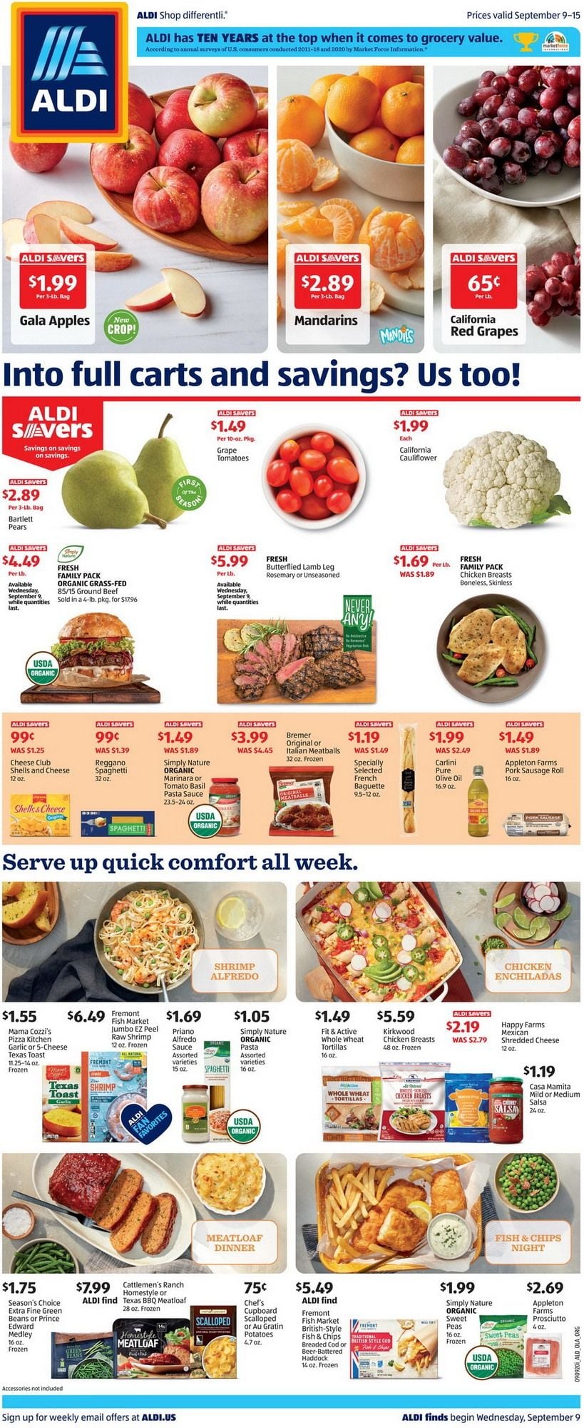 ALDI Weekly Ad Sep 09 – Sep 15, 2020