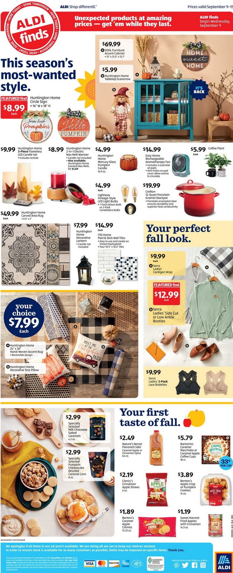 ALDI Weekly Ad Sep 09 – Sep 15, 2020
