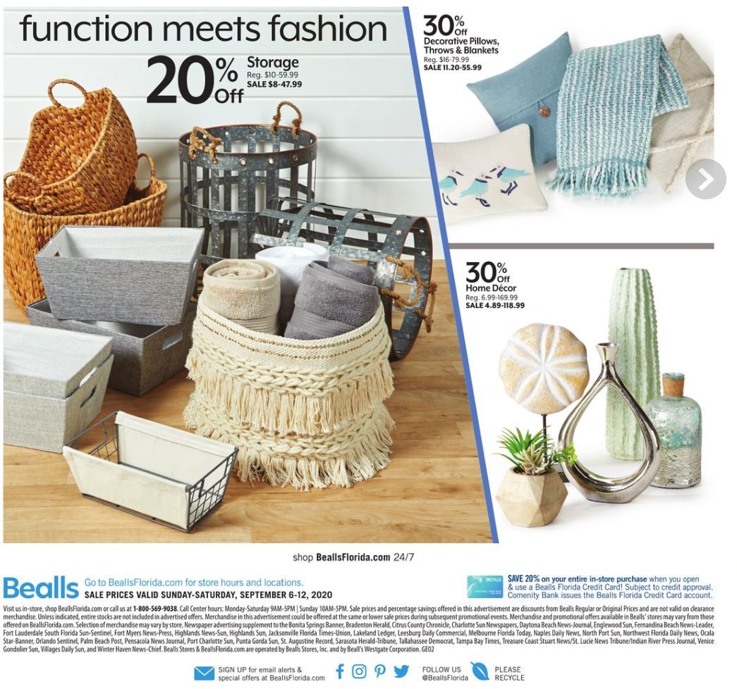 Bealls Weekly Ad Sep 06 – Sep 12, 2020
