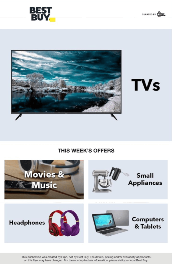 Best Buy Weekly Ad Sep 28 – Oct 5, 2020