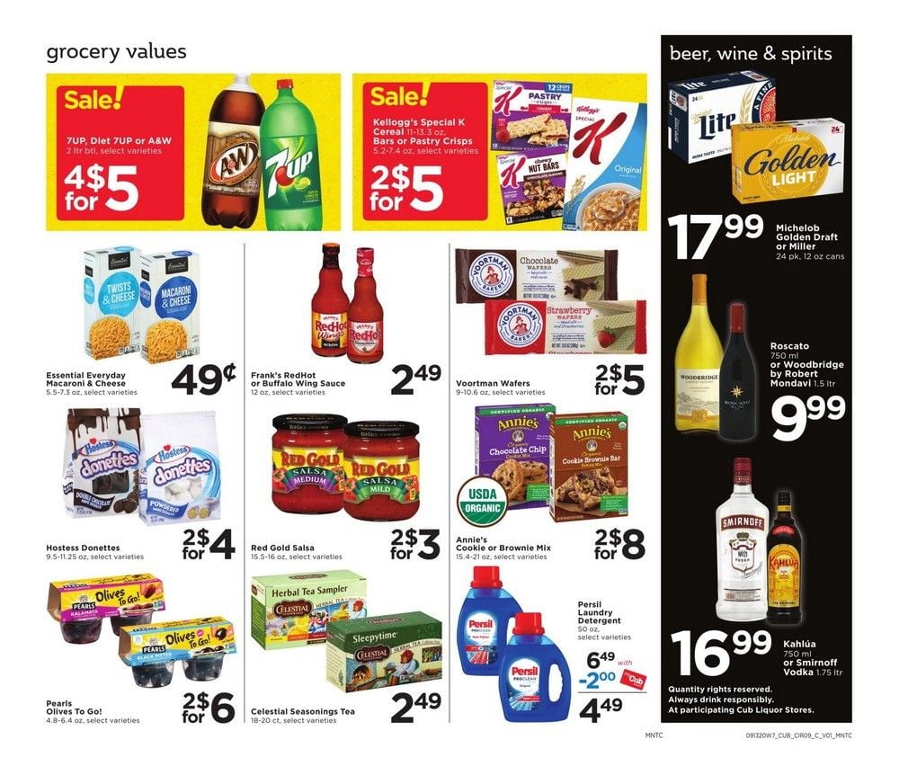 Cub Foods Weekly Ad Sep 13 – Sep 19, 2020