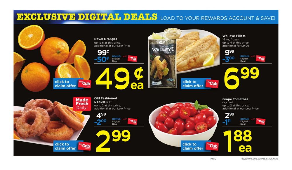 Cub Foods Weekly Ad Sep 20 – Sep 26, 2020