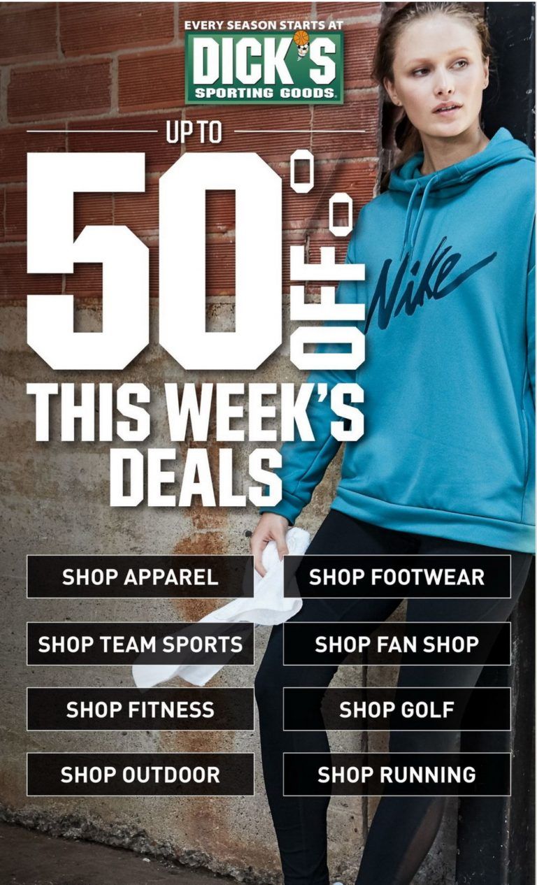 Dick's Sporting Goods Weekly Ad Sep 27 – Oct 03, 2020