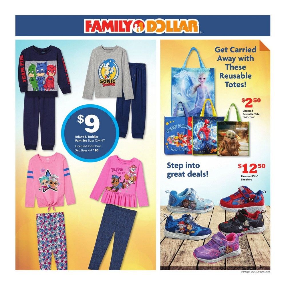 Family Dollar Weekly Ad Sep 27 – Oct 03, 2020