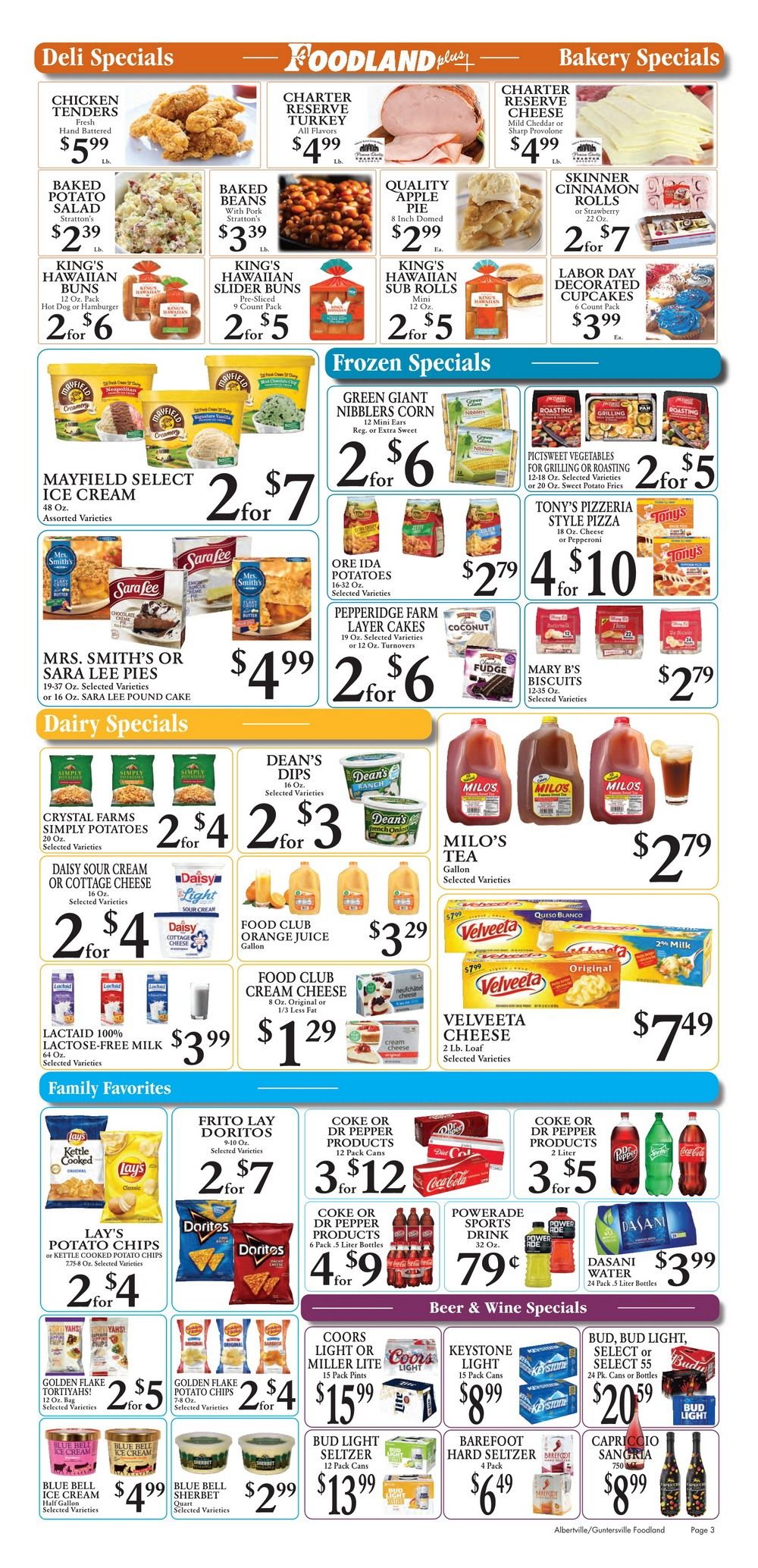 Foodland(US) Weekly Ad Sep 01 – Sep 07, 2020