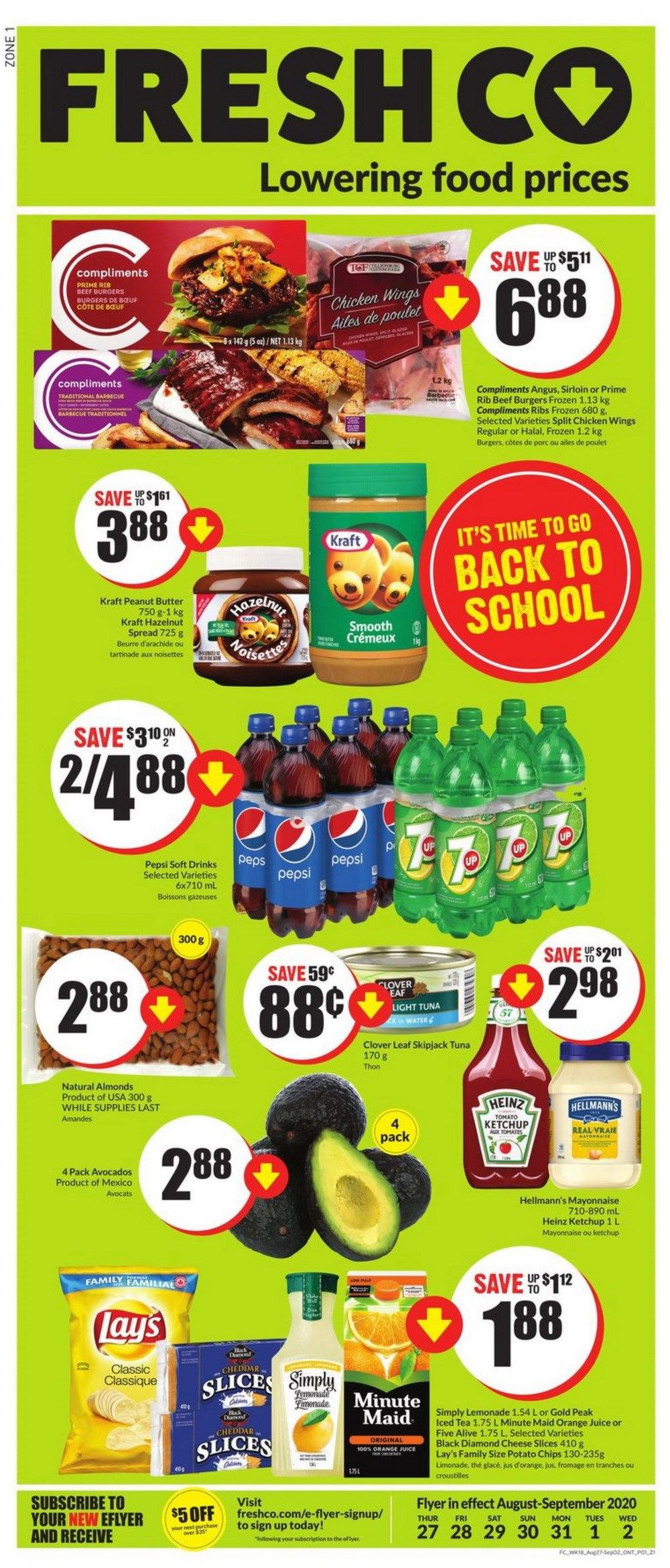 FreshCo Weekly Ad Aug 27 – Sep 02, 2020