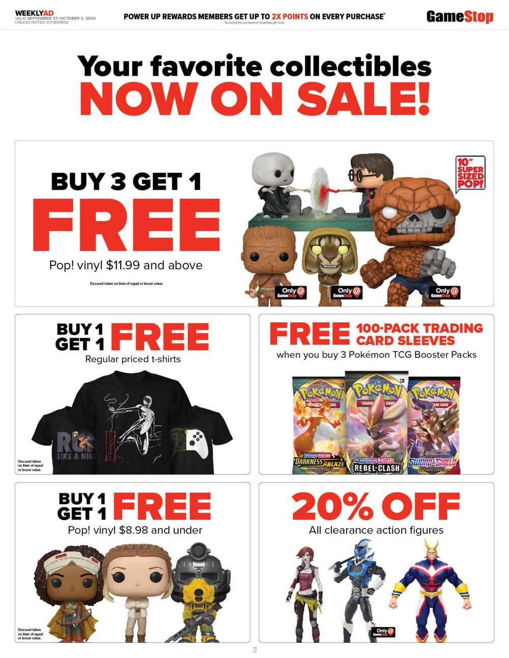 GameStop Weekly Ad Sep 27 – Oct 03, 2020