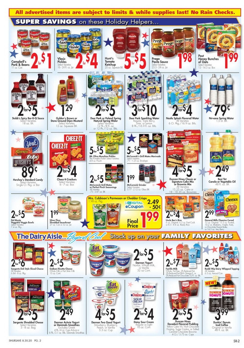 Gerrity's Supermarkets Weekly Ad Aug 30 – Sep 05, 2020