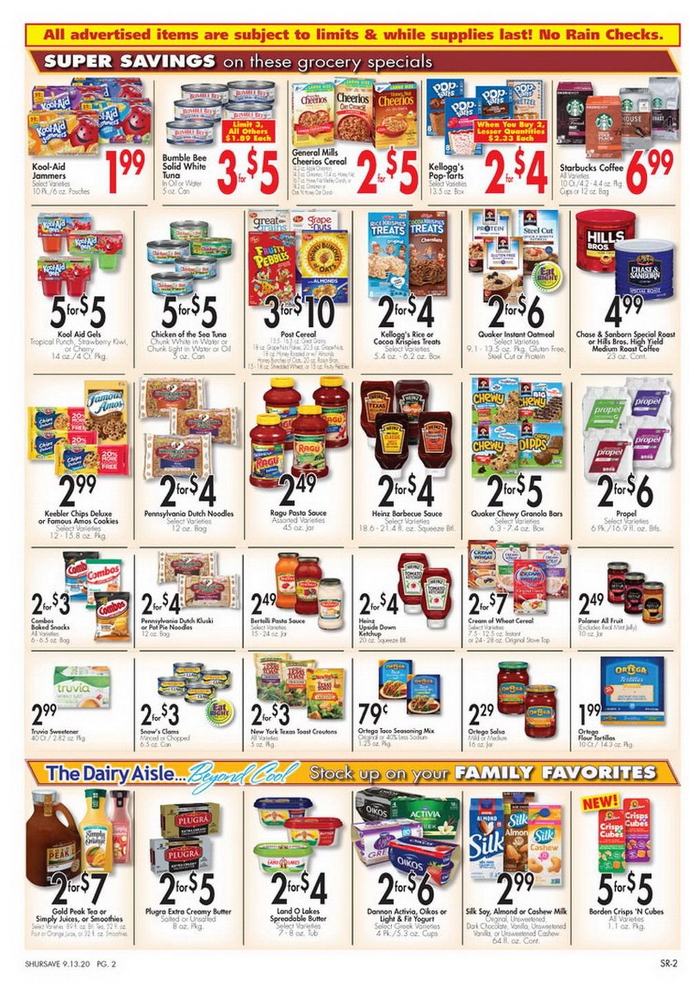 Gerrity's Supermarkets Weekly Ad Sep 13 – Sep 19, 2020