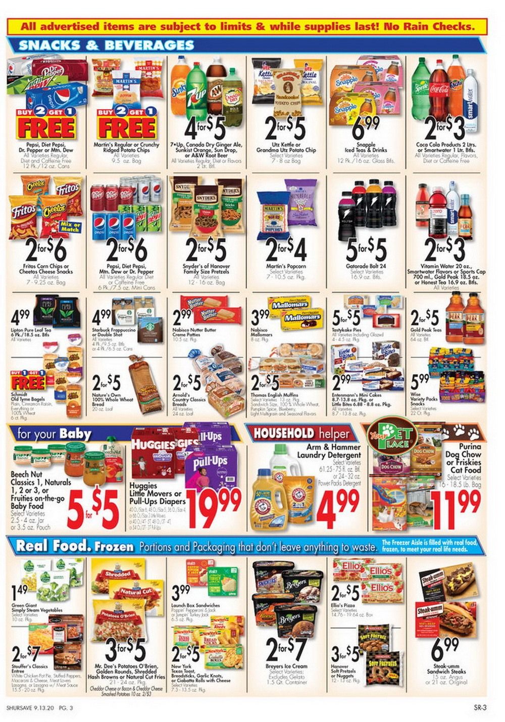 Gerrity's Supermarkets Weekly Ad Sep 13 – Sep 19, 2020