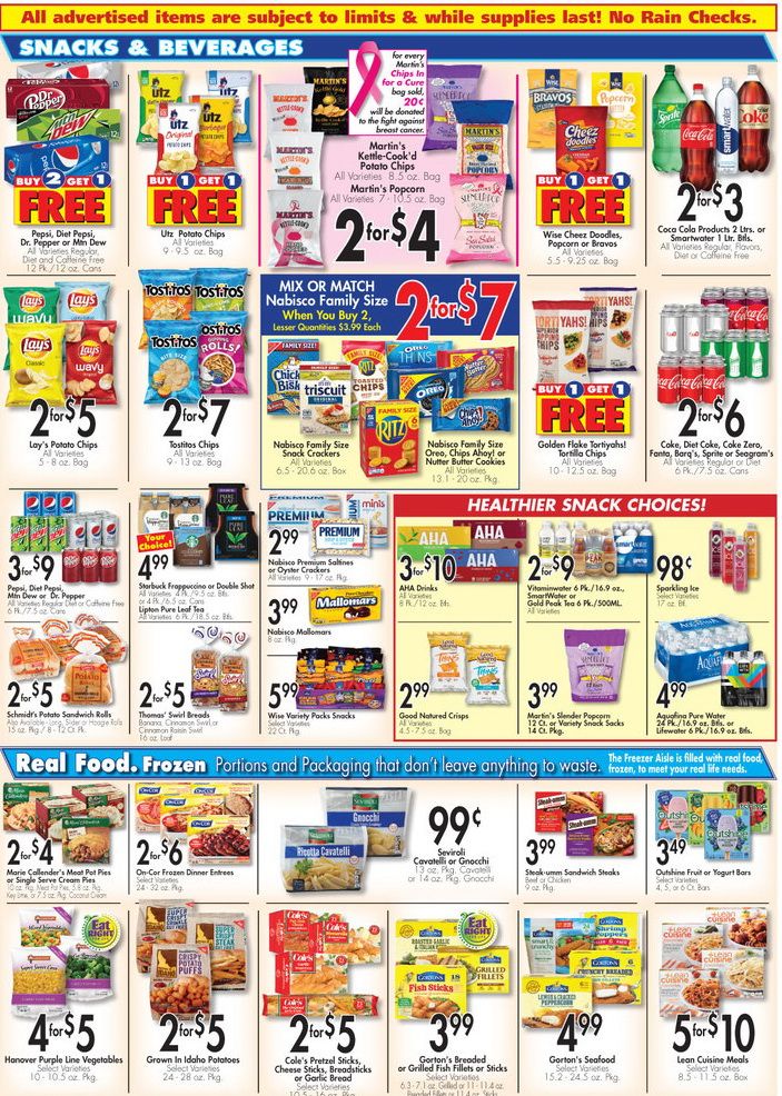 Gerrity's Supermarkets Weekly Ad Sep 27 – Oct 3, 2020