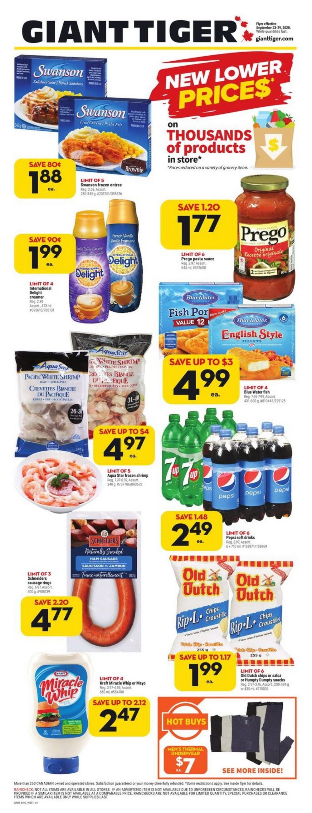 Giant Tiger Weekly Ad Sep 23 – Sep 29, 2020