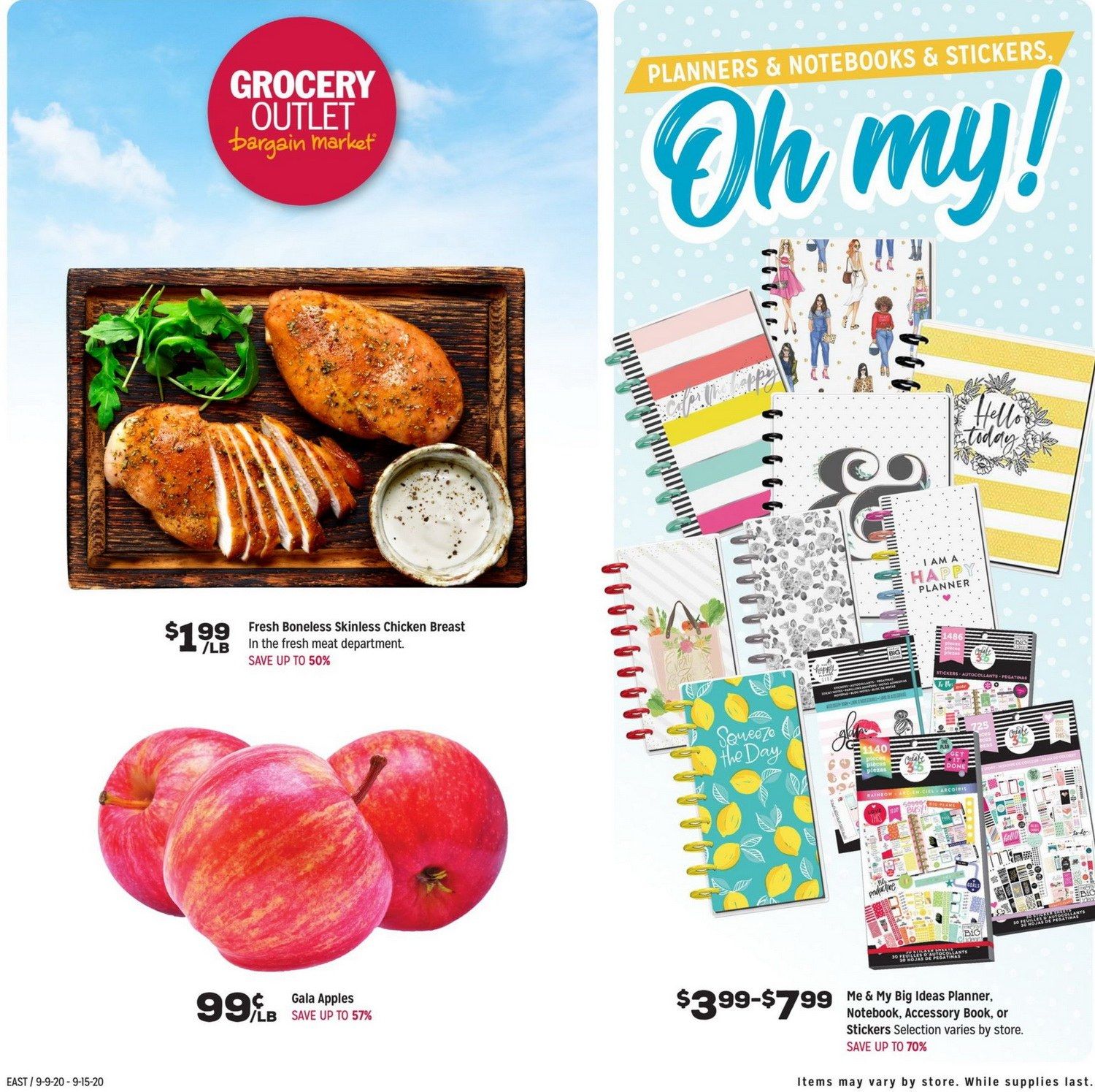 Grocery Outlet Weekly Ad Sep 9 – Sep 15, 2020