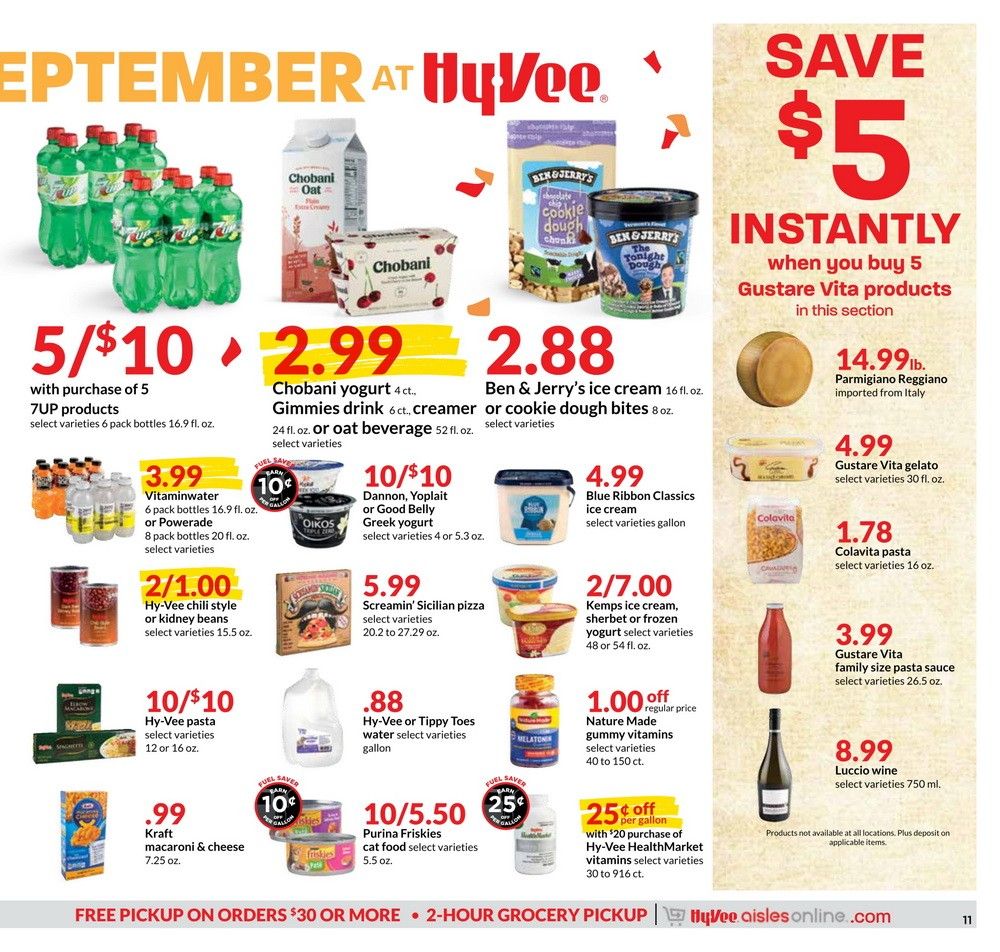 Hy-Vee Weekly Ad Sep 16 – Sep 22, 2020