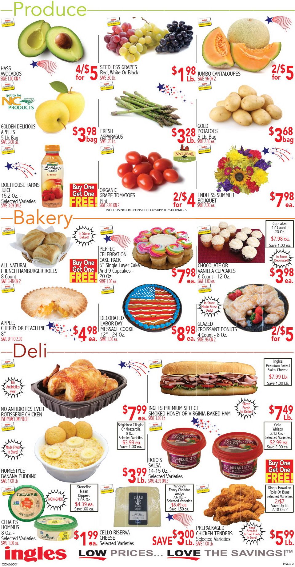 Ingles Weekly Flyer Sep 2 – Sep 08, 2020
