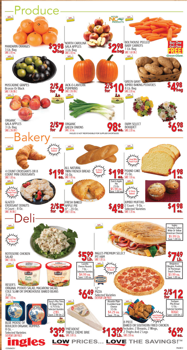 Ingles Weekly Flyer Sep 23 – Sep 29, 2020