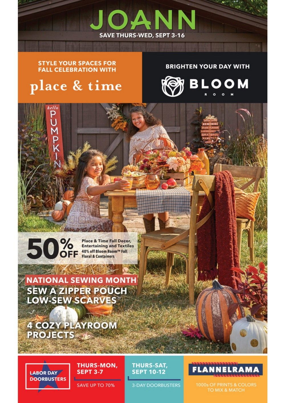 Jo-Ann Weekly Ad Sep 03 – Sep 16, 2020