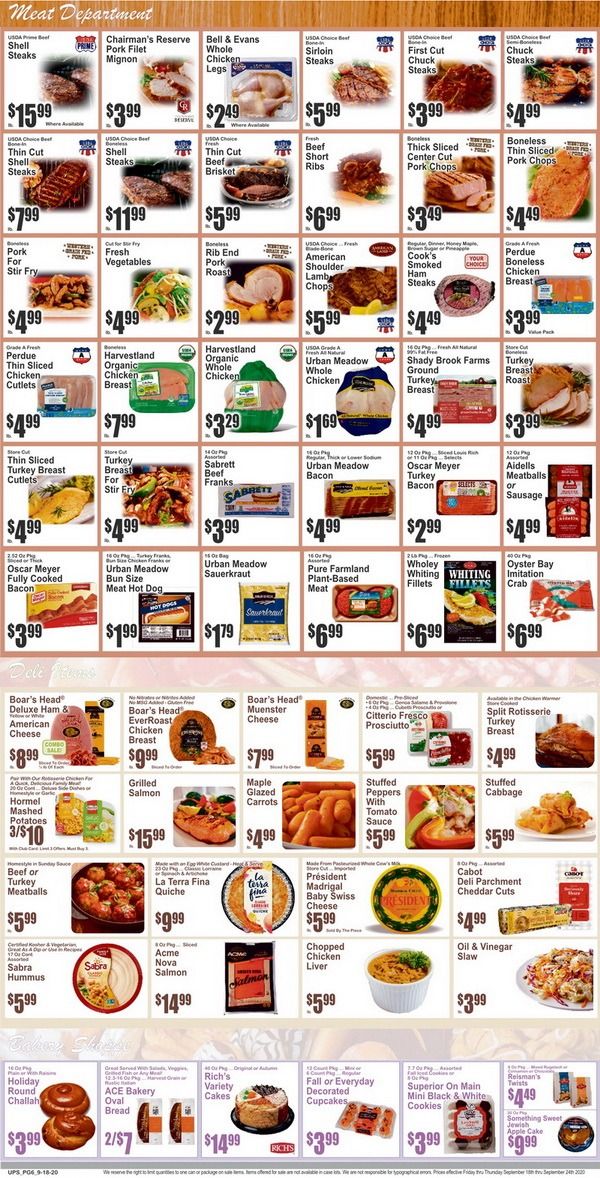 Key Food Weekly Ad Sep 18 – Sep 24, 2020