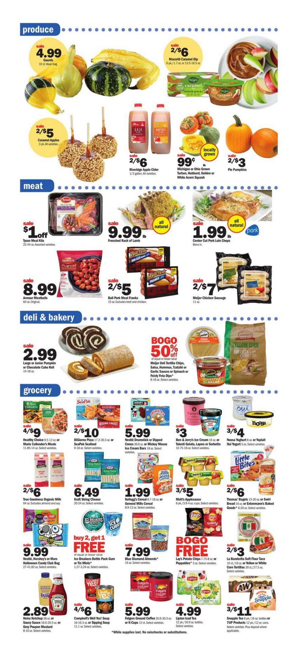 Meijer Weekly Ad Sep 27 – Oct 03, 2020