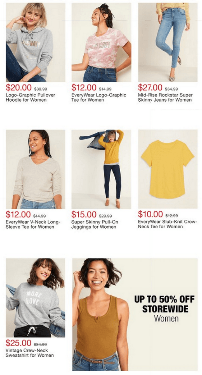 Old Navy Weekly Ad Sep 14 – Sep 21, 2020