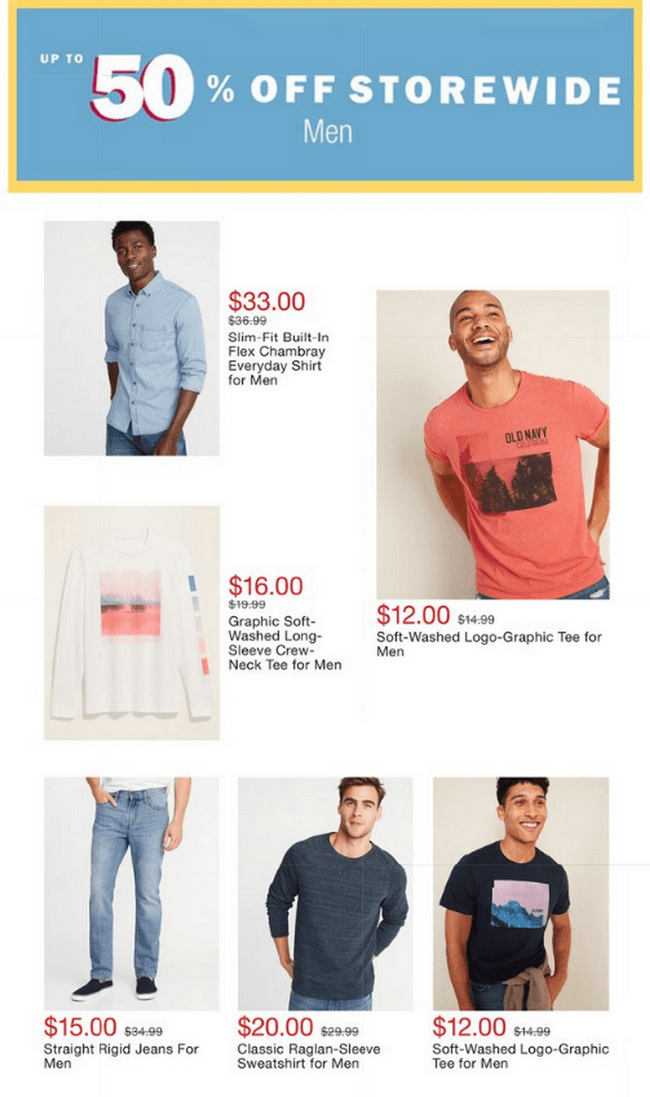 Old Navy Weekly Ad Sep 14 – Sep 21, 2020