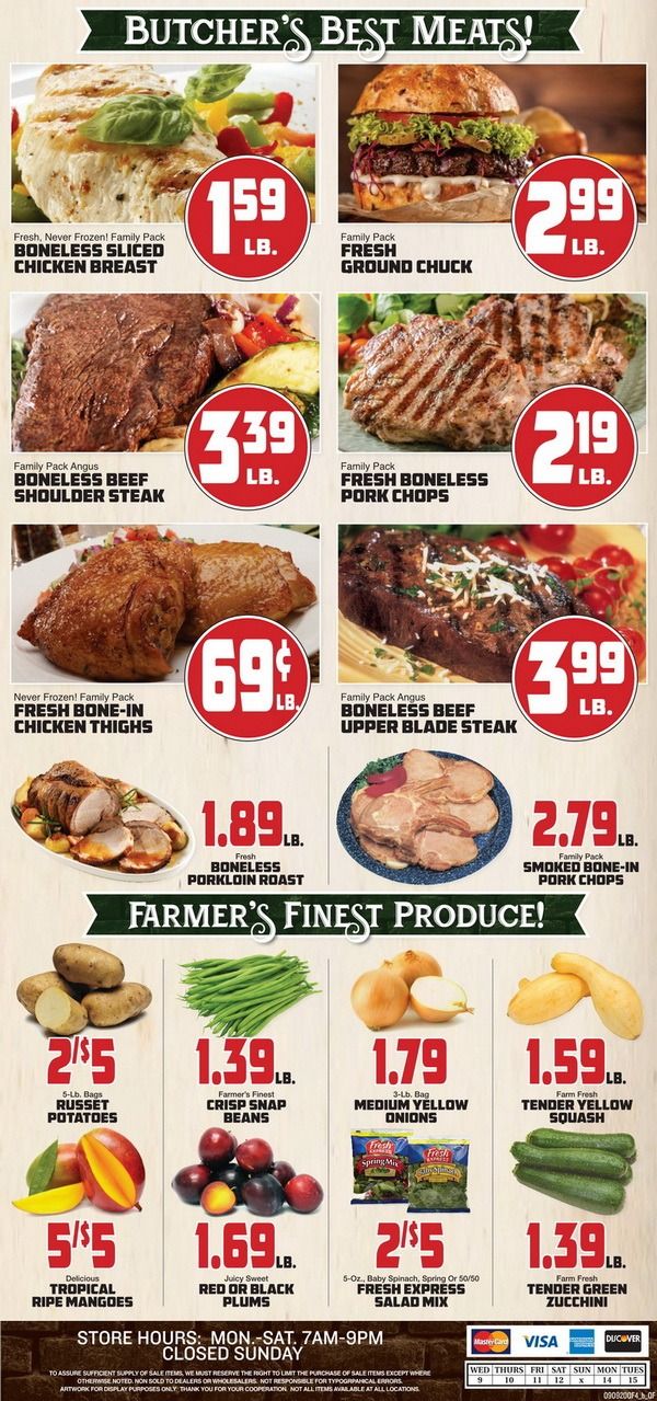 Quality Foods Weekly Ad Sep 09 – Sep 15, 2020