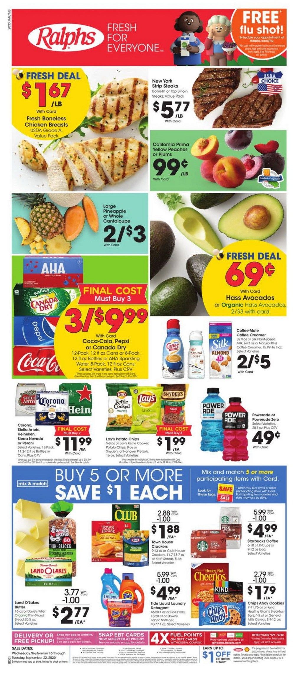 Ralphs Weekly Ad Sep 16 – Sep 22, 2020