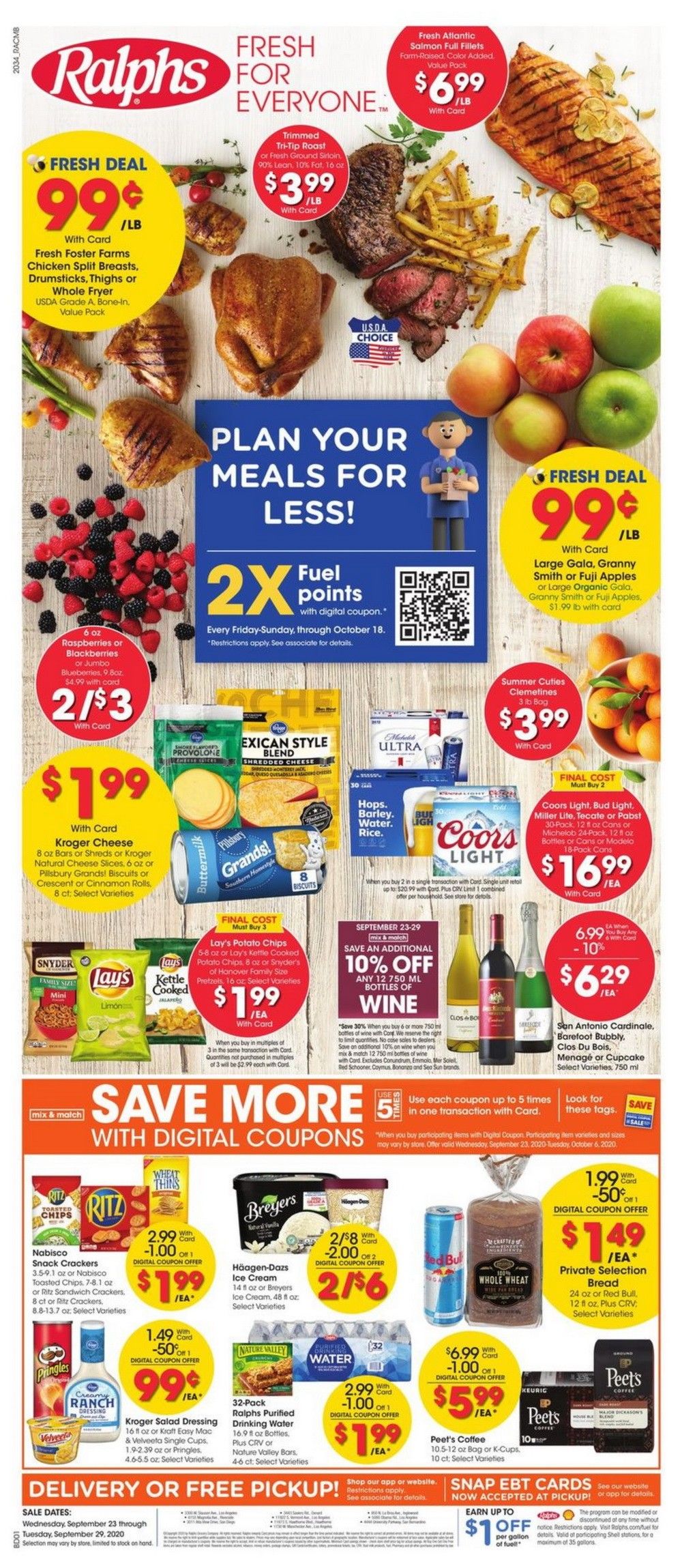 Ralphs Weekly Ad Sep 23 – Sep 29, 2020