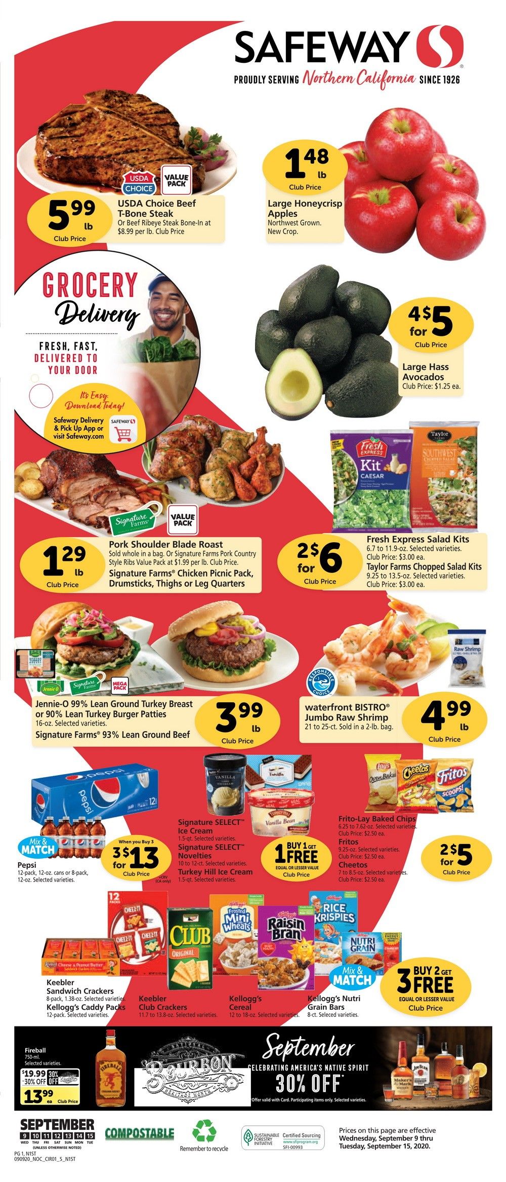 Safeway Weekly Ad Sep 09 – Sep 15, 2020