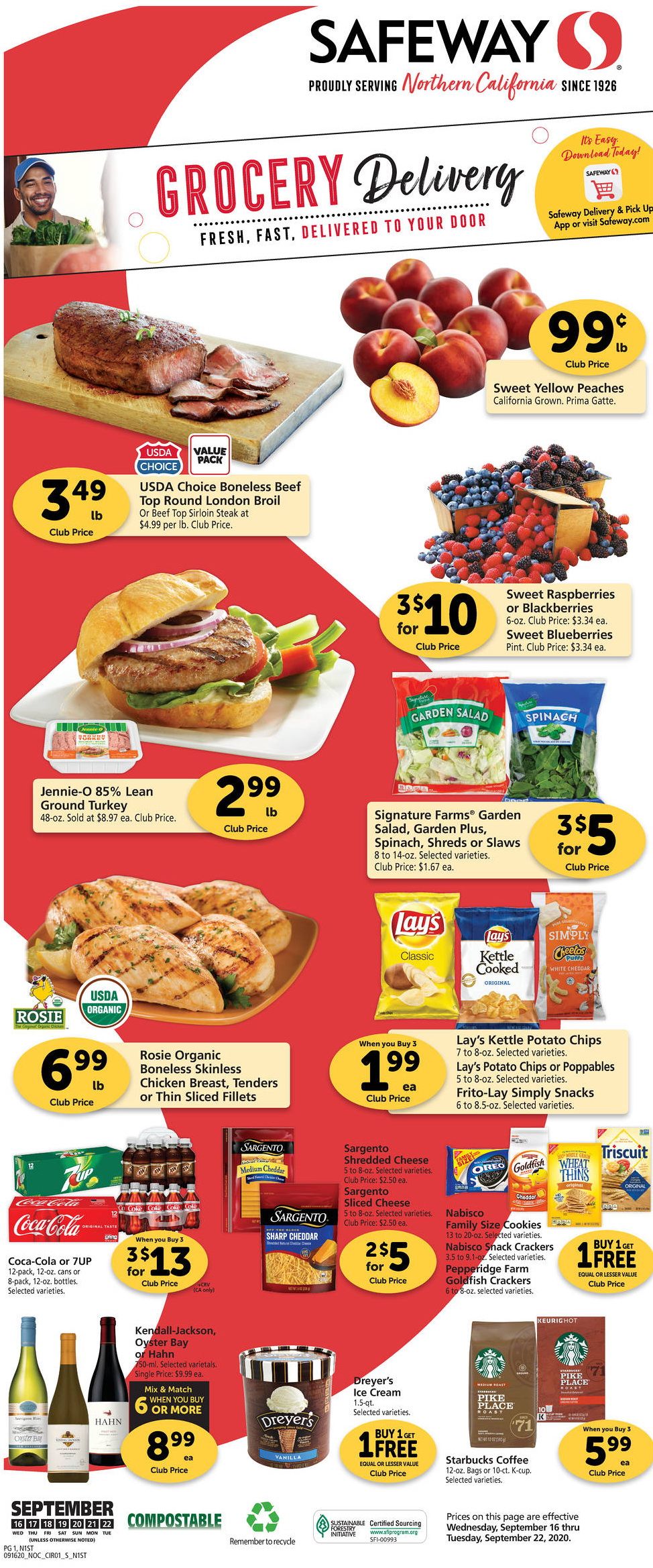 Safeway Weekly Ad Sep 16 – Sep 22, 2020