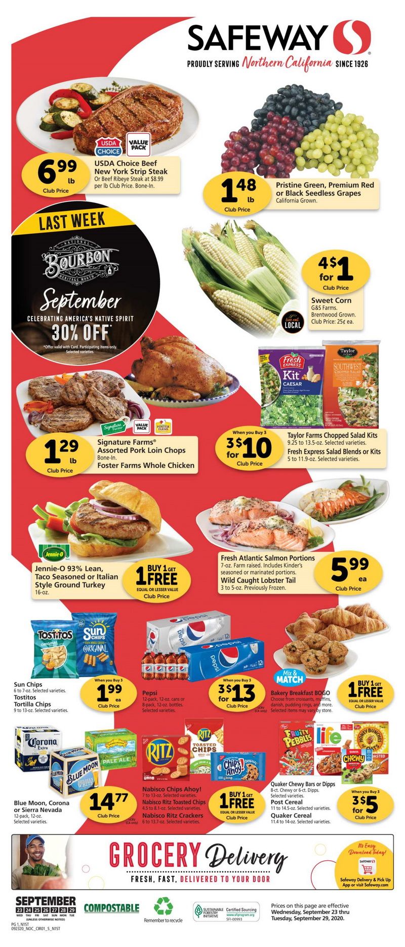 Safeway Weekly Ad Sep 23 – Sep 29, 2020