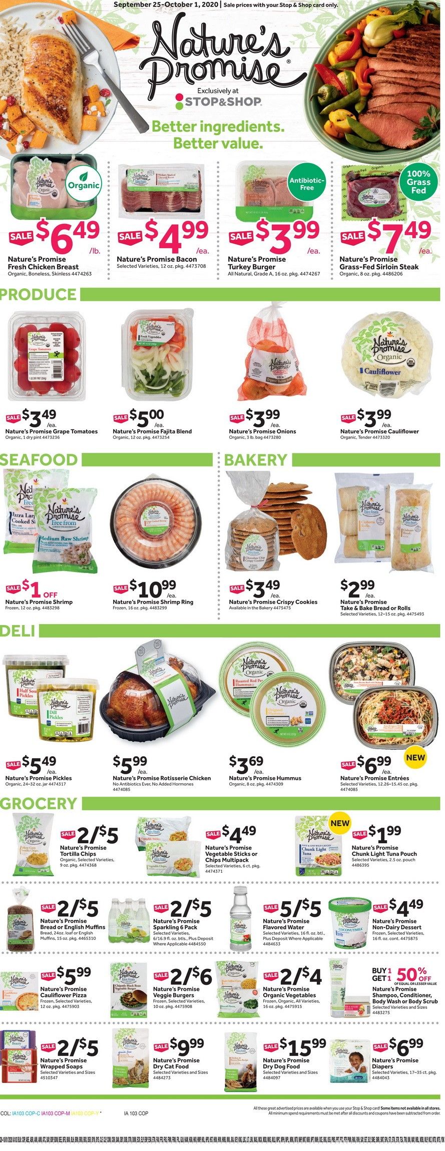 Stop & Shop Weekly Ad Sep 25 – Oct 1, 2020