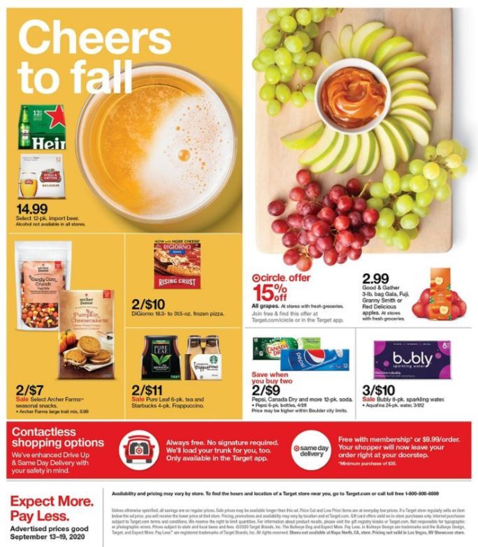 Target Weekly Ad Sep 13 – Sep 19, 2020