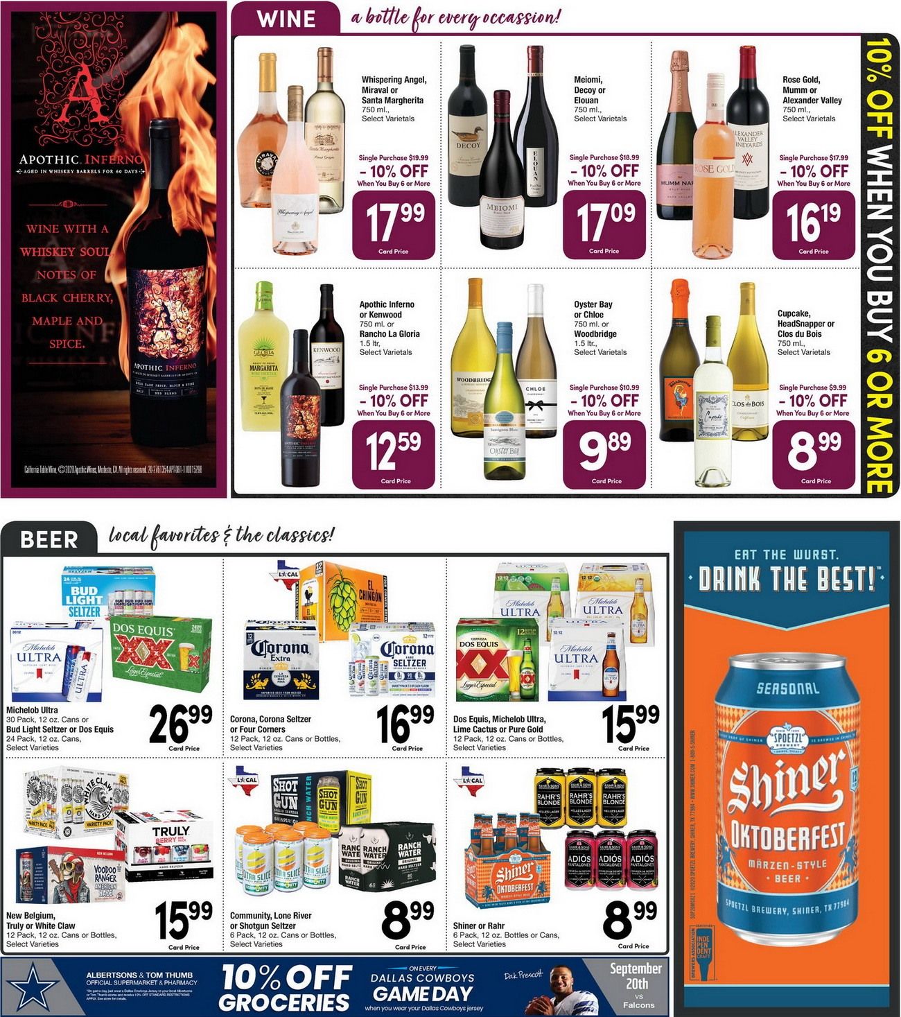 Tom Thumb Weekly Ad Sep 16 – Sep 22, 2020