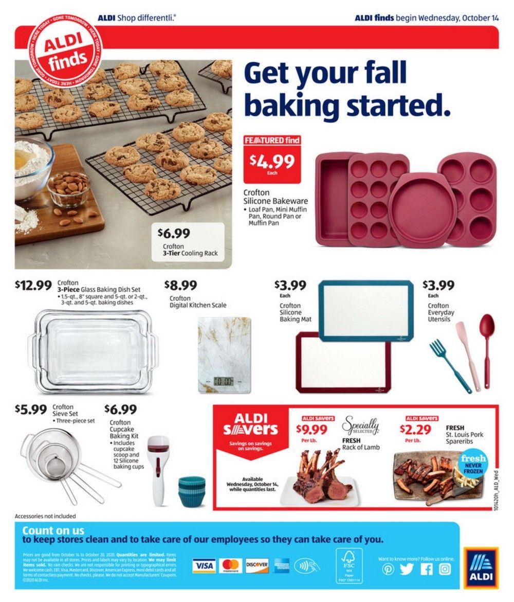 ALDI In-store Ad Sneak Peek Oct 14 – Oct 20, 2020