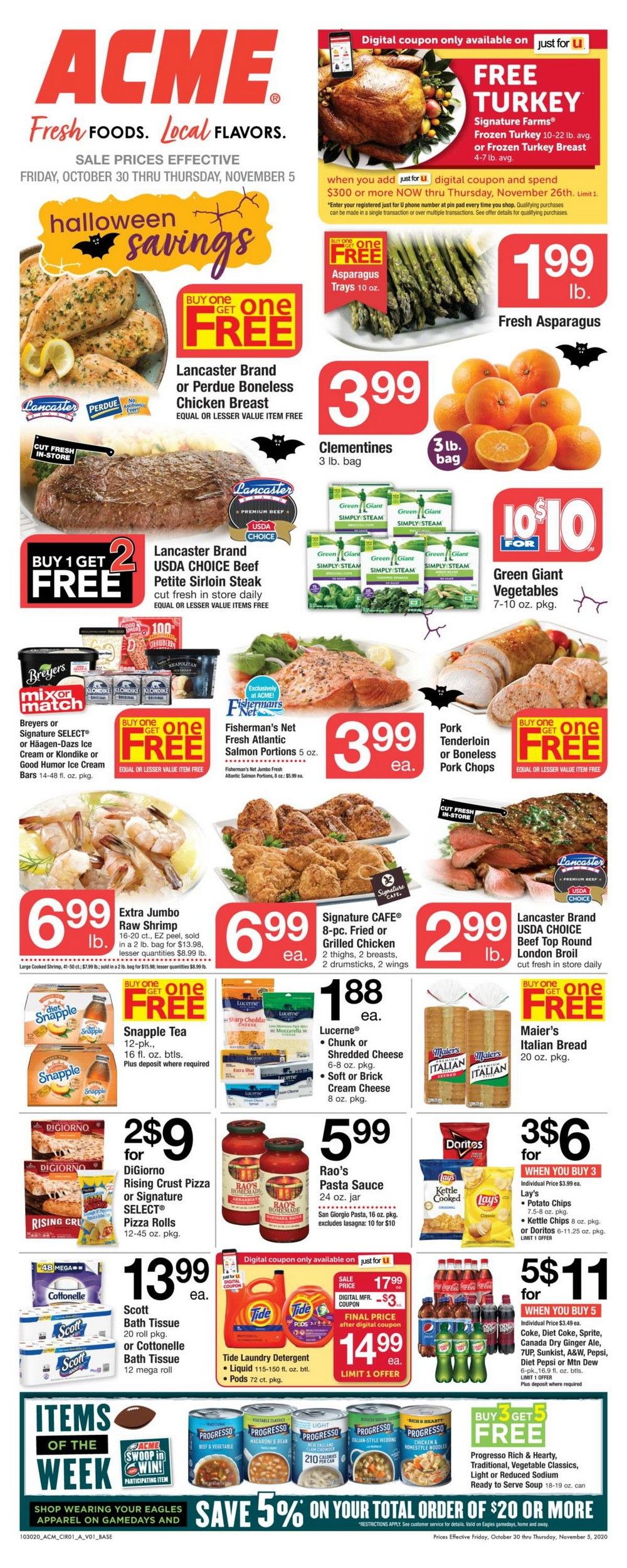 Acme Weekly Ad Oct 30 – Nov 5, 2020
