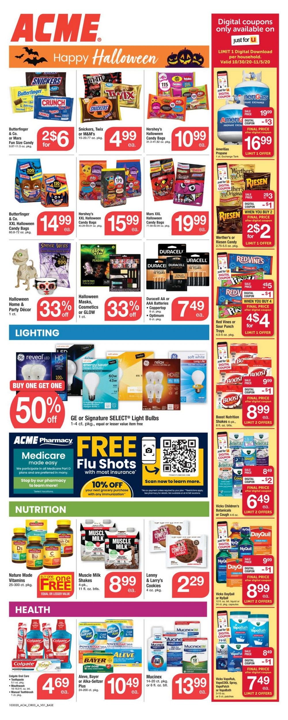 Acme Weekly Ad Oct 30 – Nov 5, 2020