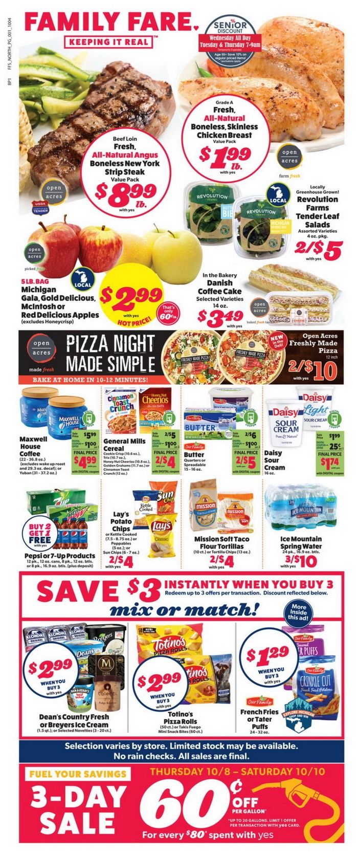 Family Fare Weekly Ad Oct 04 – Oct 10, 2020