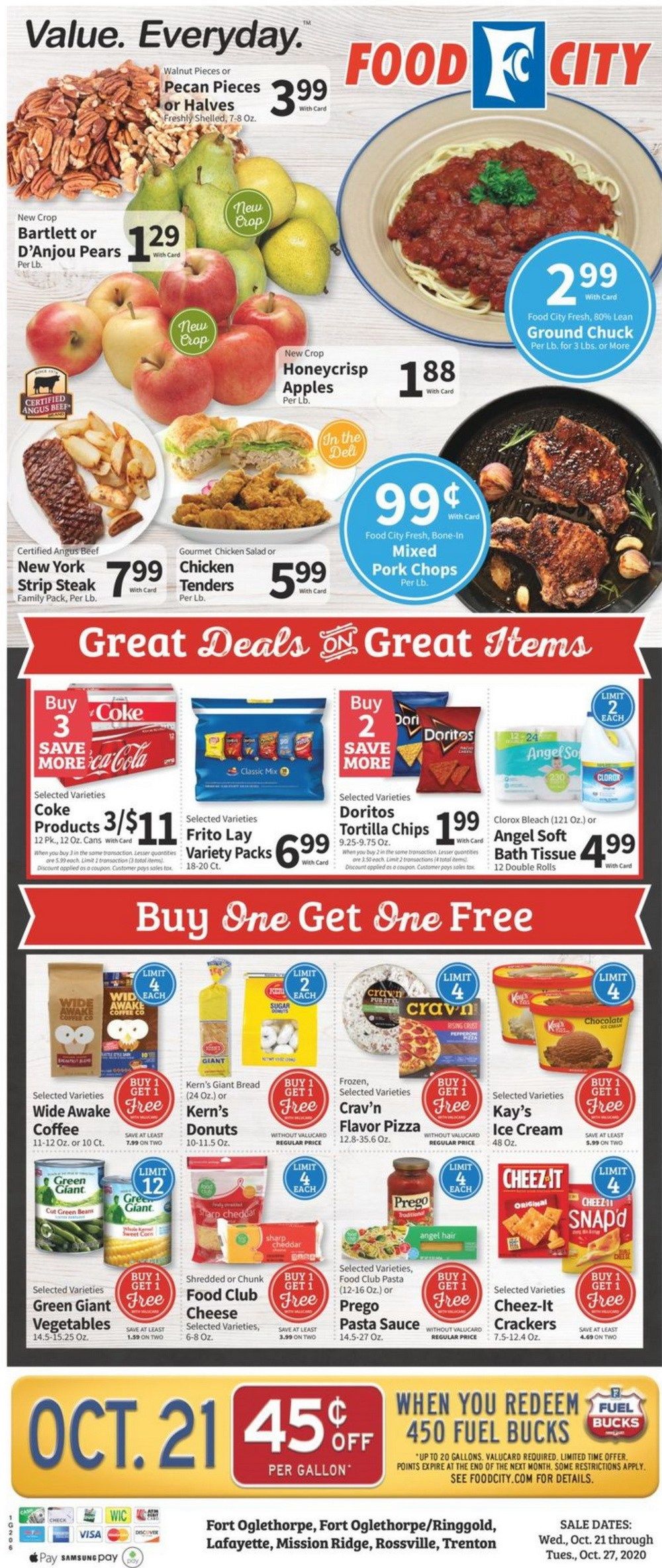 Food City Weekly Ad Oct 21 – Oct 27, 2020